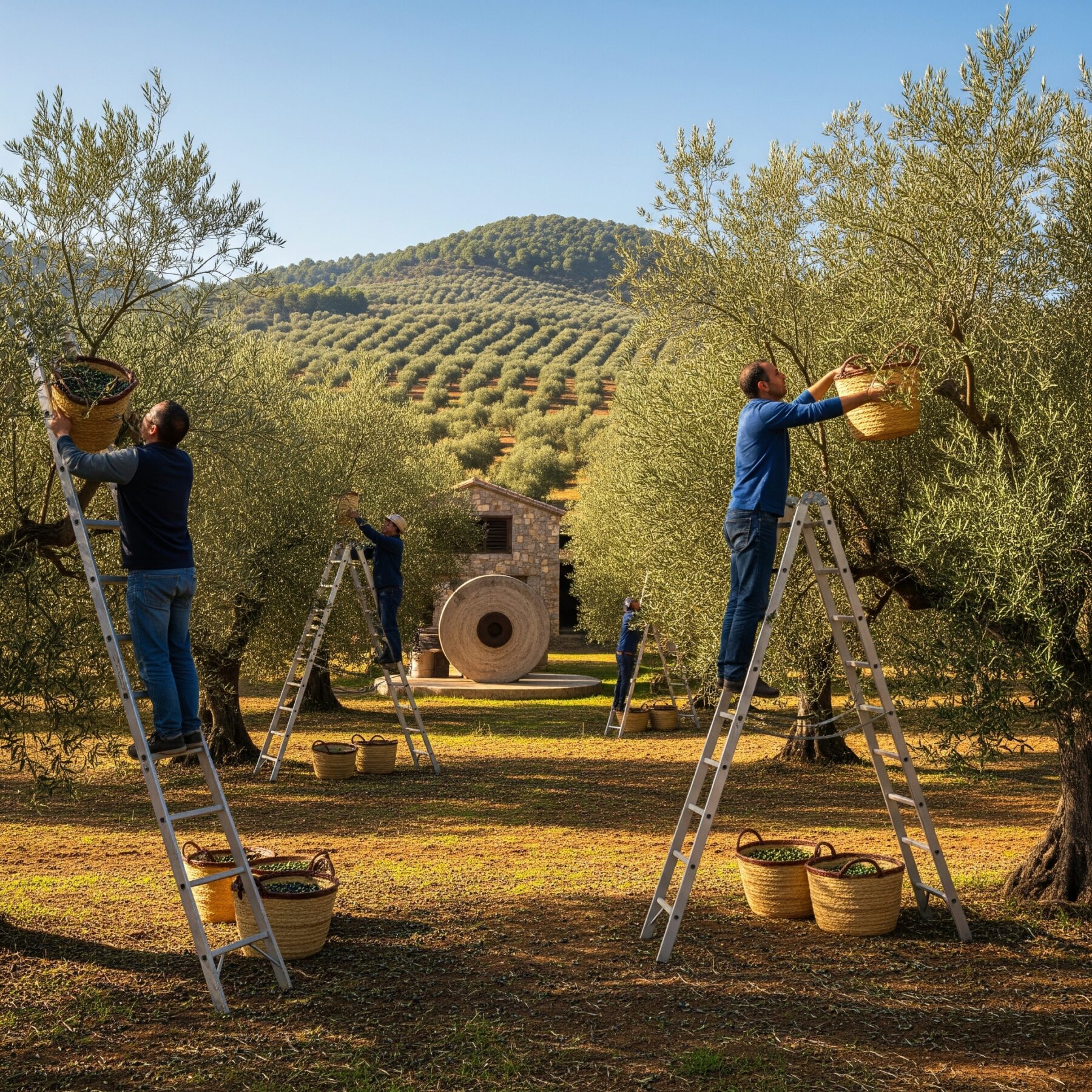 Produzione olio di oliva: fasi, macchine e guida all'EVO