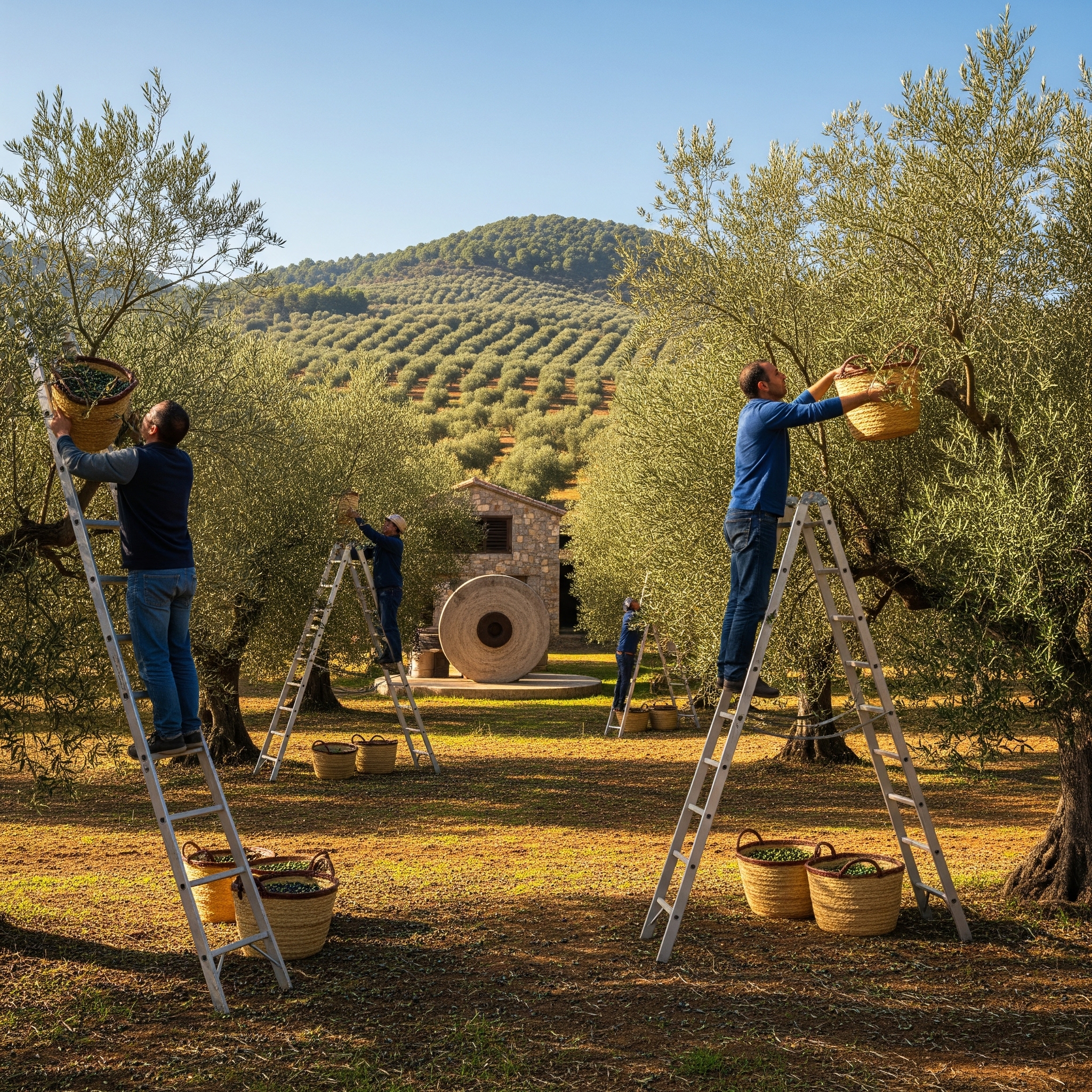 Produzione olio di oliva: fasi, macchine e guida all'EVO
